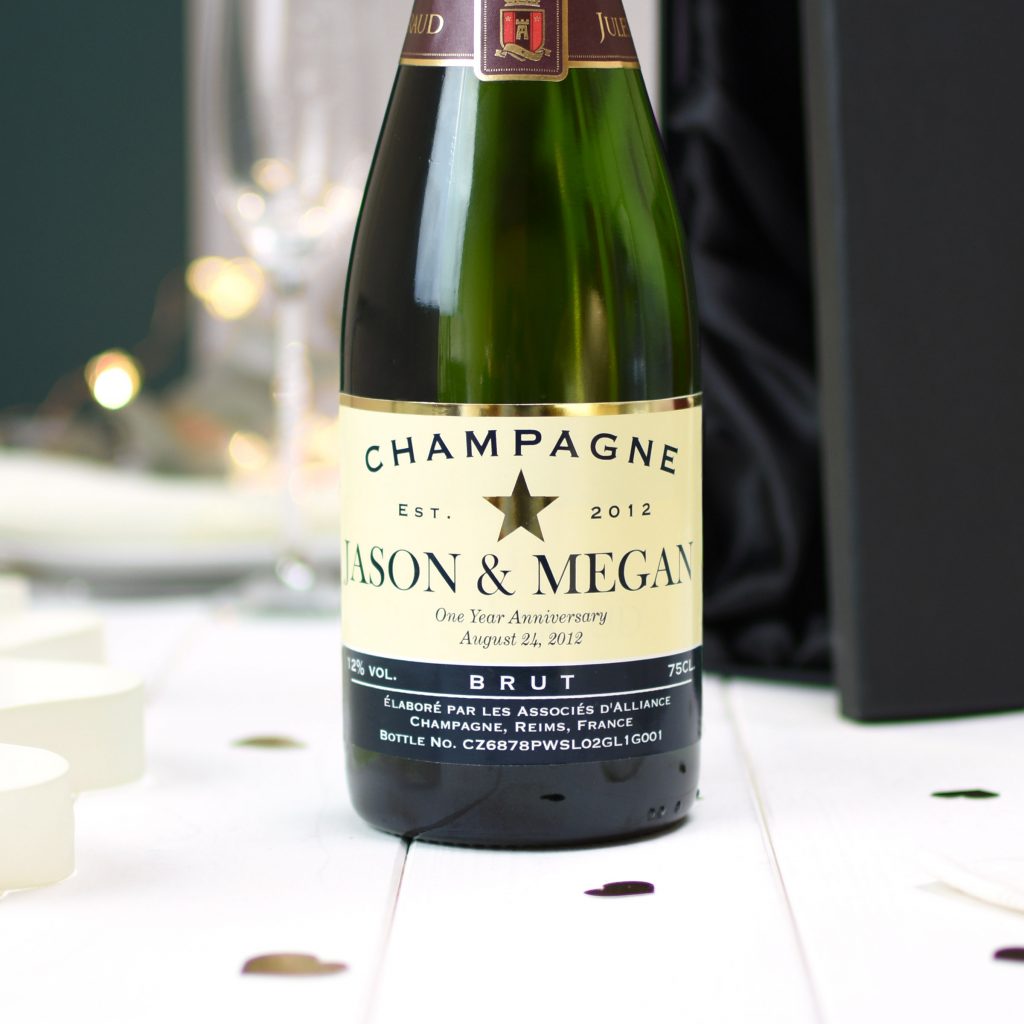 Personalised Authentic Star Champagne | Personalised Bottle Labels