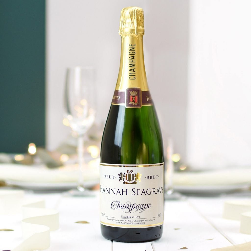 Personalised Classic Champagne | Personalised Bottle Labels