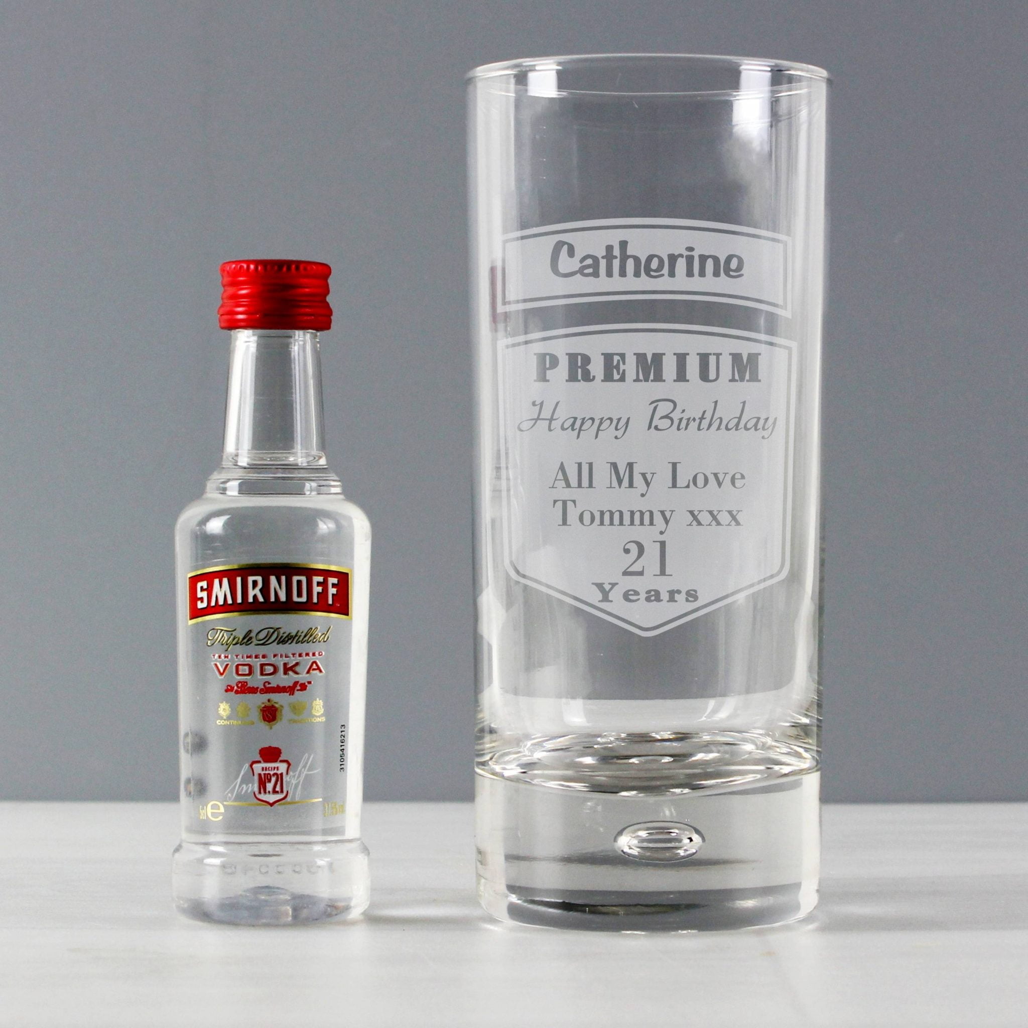 Personalised Vodka - Authentic Style | Personalised Bottle Labels