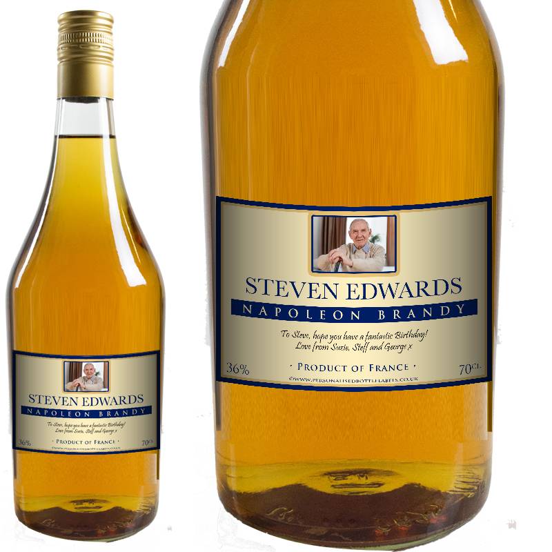 Personalised Brandy & Liquer Labels | Personalised Bottle Labels