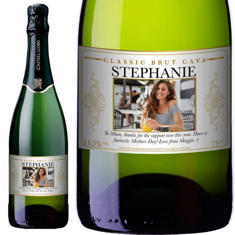 Personalised Photo Cava | Personalised Bottle Labels