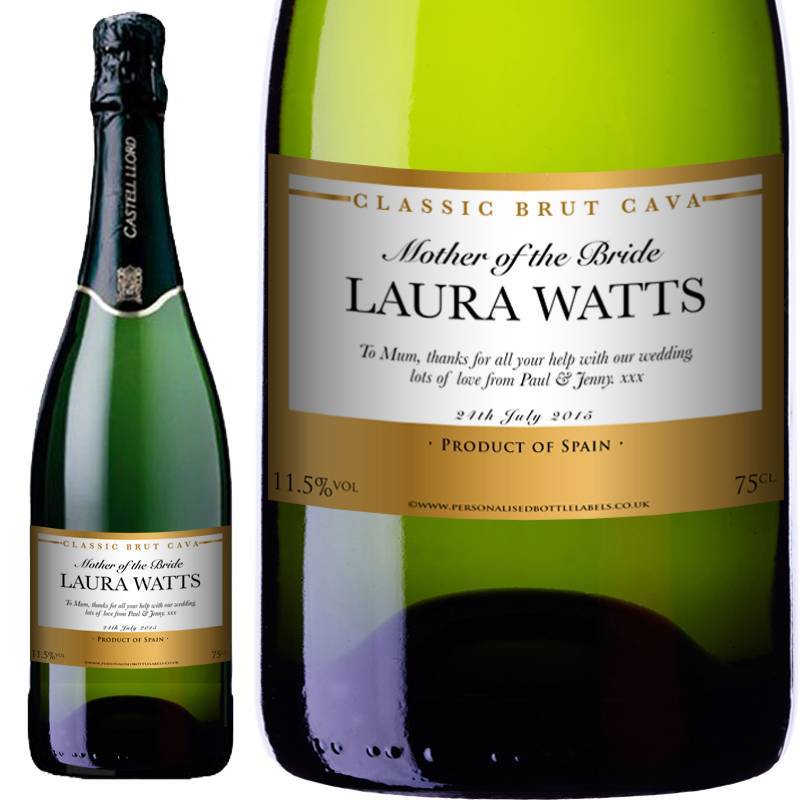Personalised Cava Labels | Personalised Bottle Labels