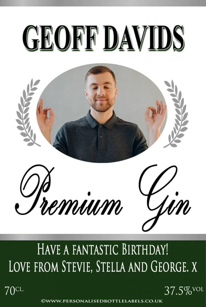 Personalised Gin Labels | Personalised Bottle Labels