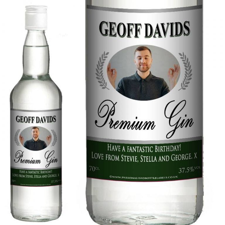 Personalised Pink Gin For Any Occasion | Personalised Bottle Labels