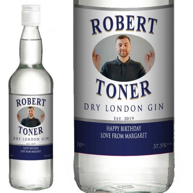 Personalised Pink Gin For Any Occasion | Personalised Bottle Labels